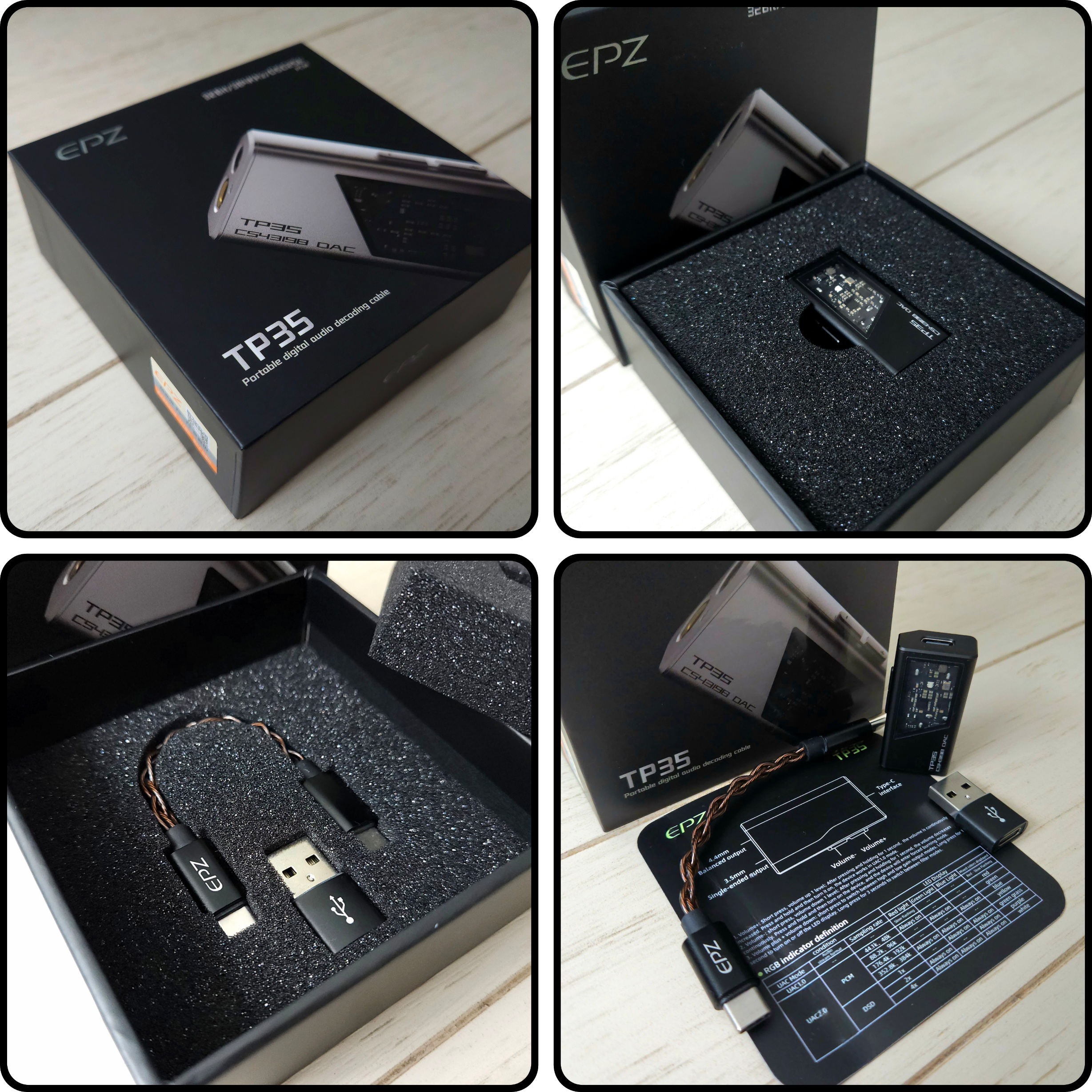 EPZ TP35 Review :Best budget dongle dac? Perhaps.